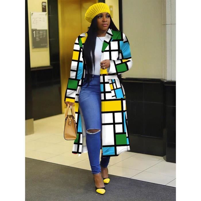 TRENCH femmes Temperament a la mode elegant populaire design leger ...