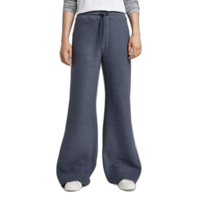 Pantalon de jogging Shearling Gtar pour femme - jambe large - bleu ...