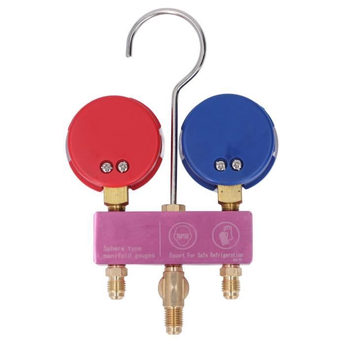 Ensemble de manomètre de réfrigérant - MXZZAND - G1/4 - Compatible R22 ...