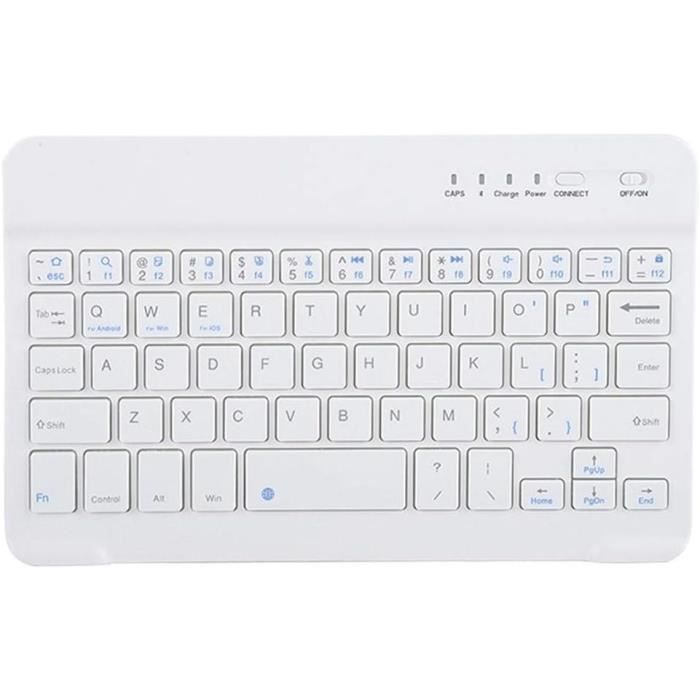 Clavier Sans Fil Portatif, Clavier Ultra-Mince Bluetooth De 7 Pouces ...