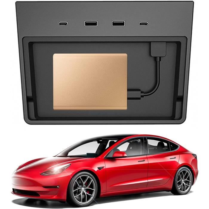 Tesla Model 3 Hub Usb 5 En 1 Pour Console Centrale - Accessoire Version ...