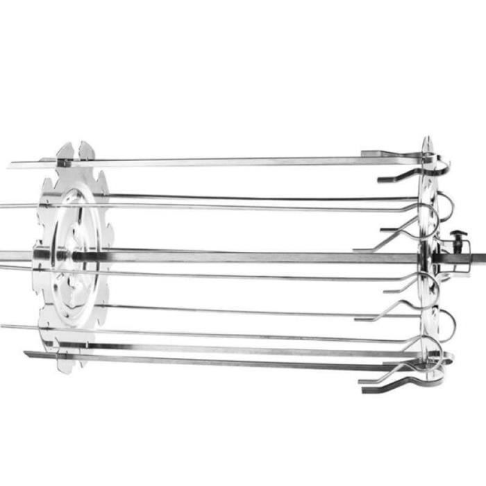 HK15925-Cage grillagée en acier inoxydable. rôtissoire Barbecue Kebab ...