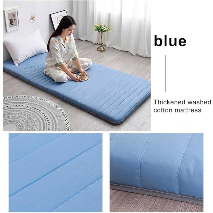 Single Floor Mattress with Reusable Vacuum Storage Bag u2013 Japanese ...