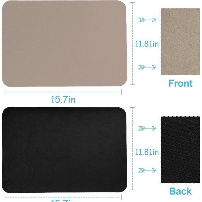 Tapis Absorbant Vaisselle, Tapis Diatomite Vaisselle, Tapis De Séchage ...
