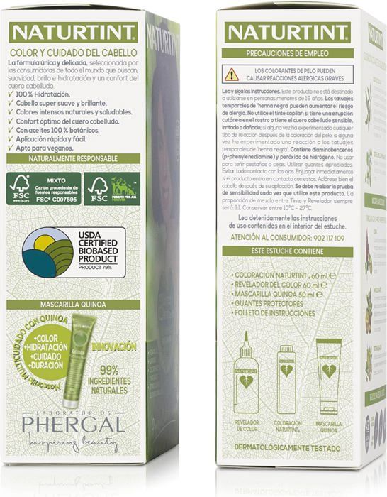 Biobased | Coloration sans ammoniaque | Couverture à 100% des cheveux ...