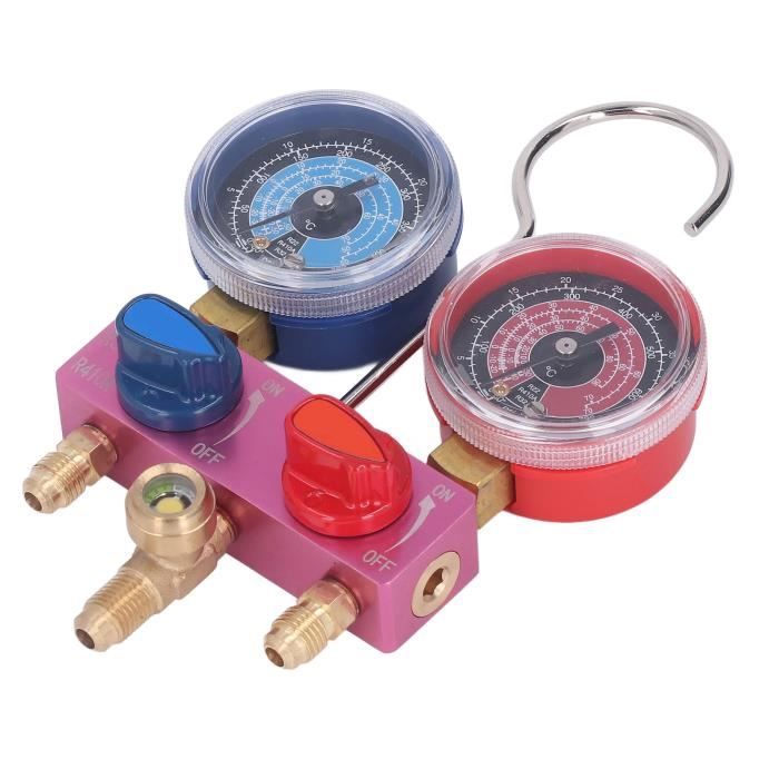 Ensemble de manomètre de réfrigérant - MXZZAND - G1/4 - Compatible R22 ...