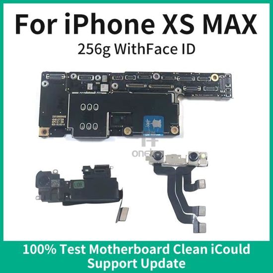 Identification faciale XSM 256G-Carte mère pour iPhone , -256 Go, avec ...