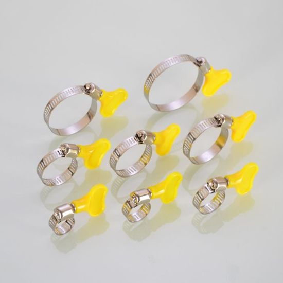 Collier de serrage,Tube de serrage réglable avec poignée , Pour tuyau d ...