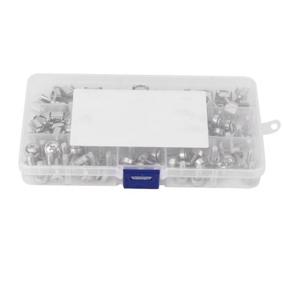 Écrous Cage Fixation Matériel M5*16 Vis pour Châssis Trou Carré ...
