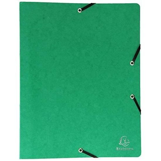 EXACOMPTA CLASSEUR IDERAMA ÉLASTIQUE A4, 2 ANNEAUX, 15 MM, AVEC REVÊTE ...