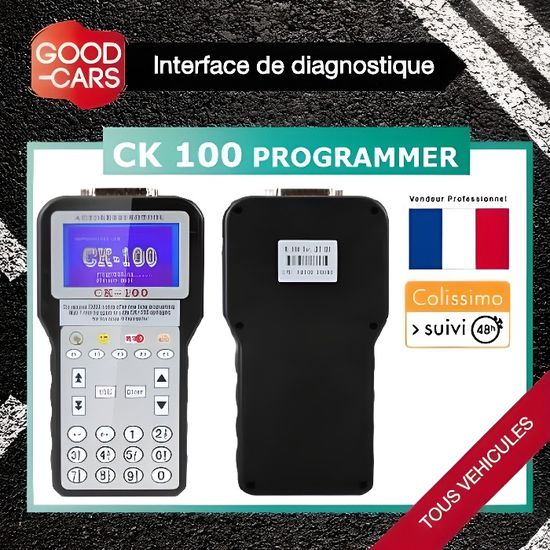 CK100 KEY PROGRAMMER V33 OUTIL DE PROGRAMMATION CODAGE clé OBD VALISE ...