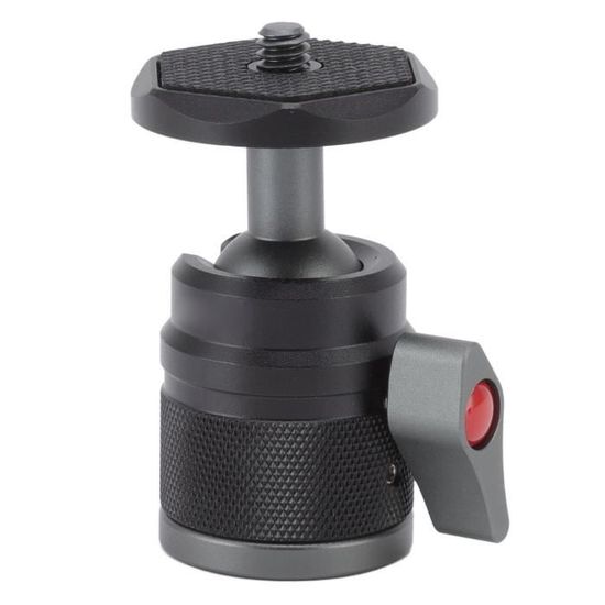 HURRISE mini rotule 1/4 po Mini rotule 1/4in vis 360 degrés rotatif en ...
