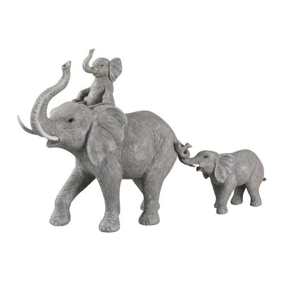 Statuette famille éléphants JOLIPA JLINE 90575 - Cdiscount Jeux - Jouets