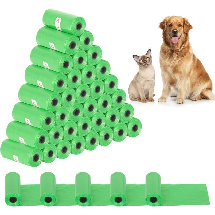 800 Pièces Sac A Crottes Chien, 30X22Cm Sac A Caca Pour Chien, Solides ...