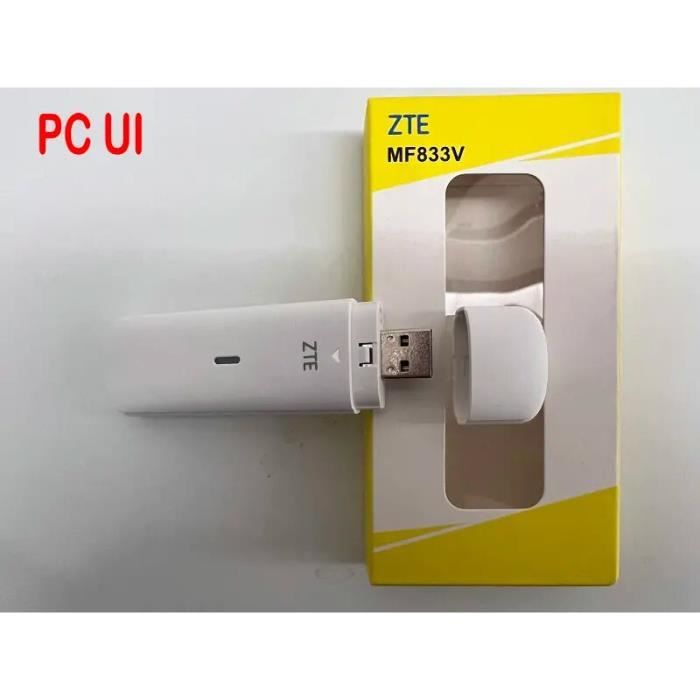 MF833V PCUI - Dongle USB sans fil 4G, 150 Mbps, modem de persévérance ...