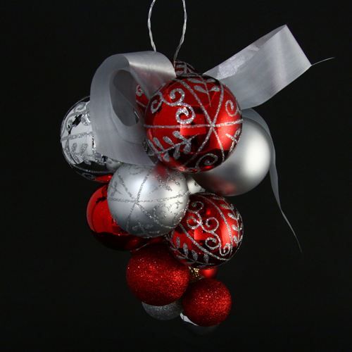 Boule De Noel En Grappe