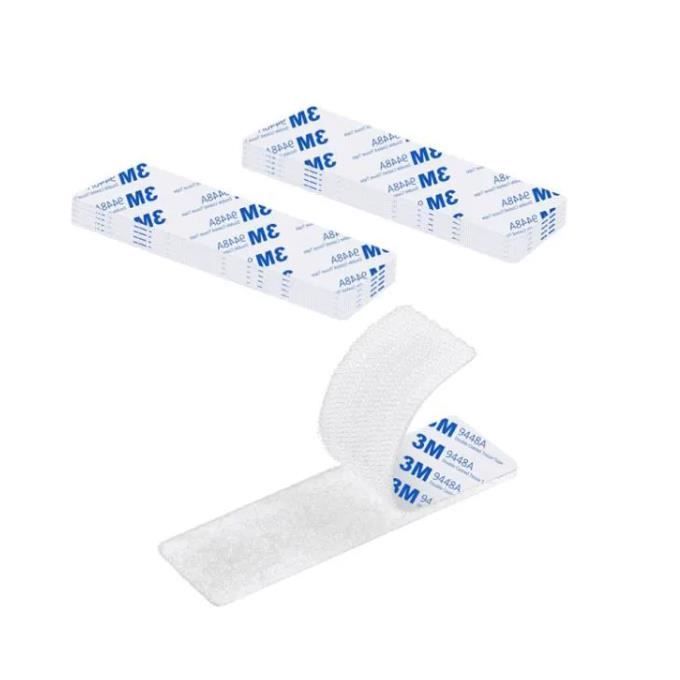 Autocollant Double Face - Scratch - Bande Agrippantes Adhésives 3M ...