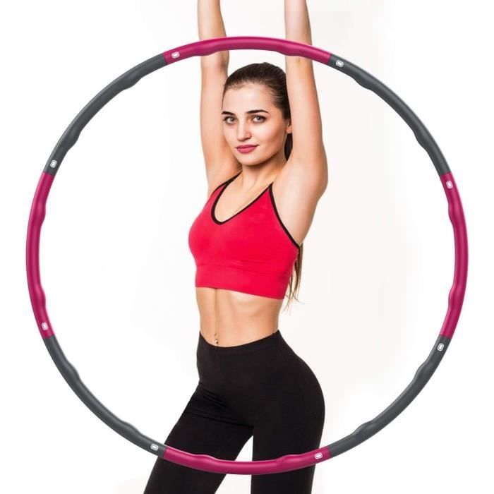 Cerceau Hula Hoop Hula Hoop Fitness Reglable Pour Perte De Poids Cerceau Amovible Pour Adultes Et Enfants Diametre 73 95 C u256 Cdiscount Sport