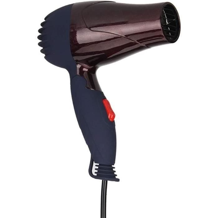 Mini Sèche Cheveux Professionnel 1500W, Sèche-Cheveux de Voyage Pliant ...
