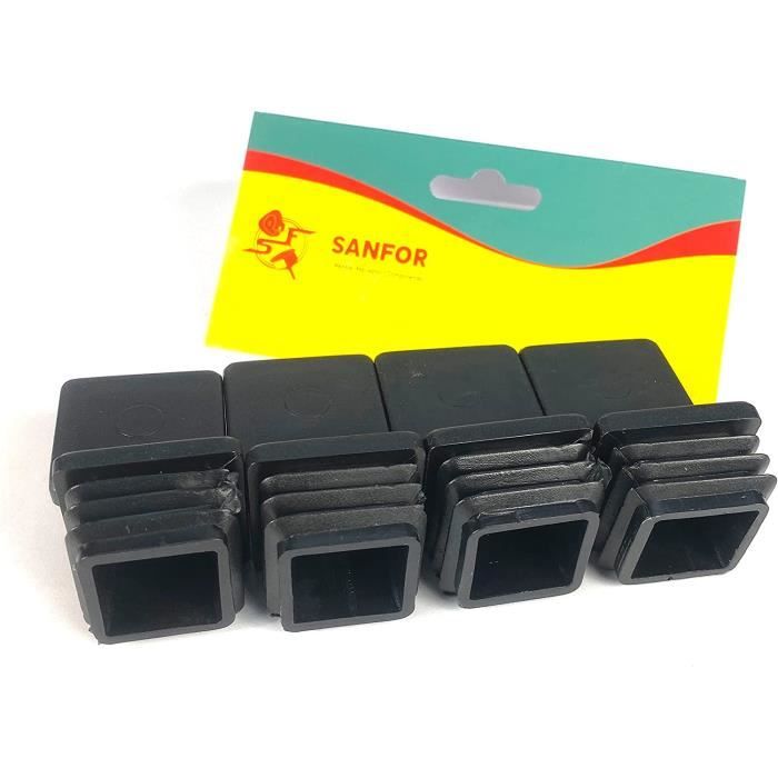 Embout carré | Protection Pieds et Tubes de 35 x 35 mm | Bâtons de ...