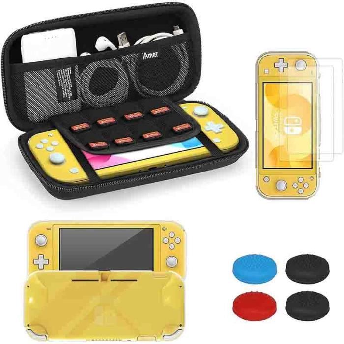 Accessoire Kit de Protection pour Nintendo Switch Lite, TPU Souple ...