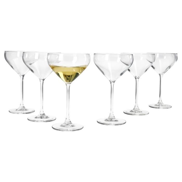 Lot De 6 Coupes à Champagne Doyenne 850055 Cdiscount Maison