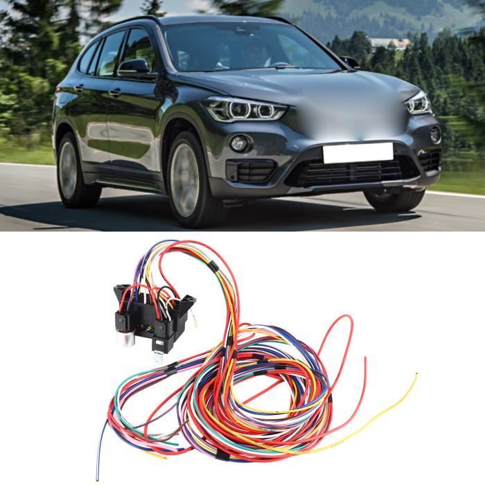 Omabeta Faisceau de câbles Faisceau de câblage universel à 12 circuits ...