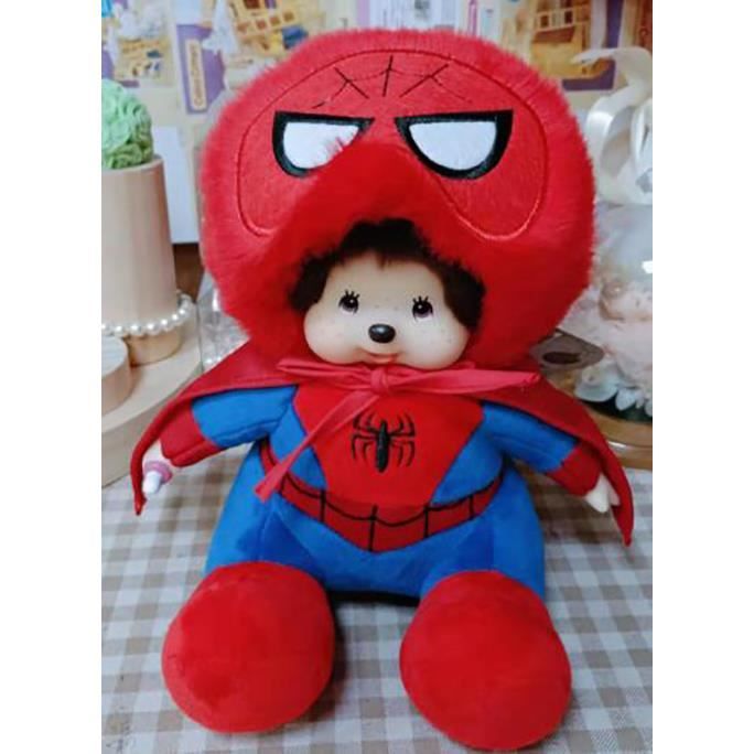 Spider-Man KIKI Doll Cartoon Monchhichi in Stitch costume 20cm ...
