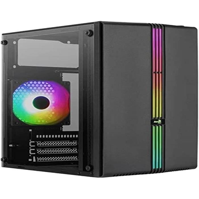 Boîtier Mini Tour Micro Atx Evo Mini Rgb Avec Panneau Vitré, Noir[J7445 ...