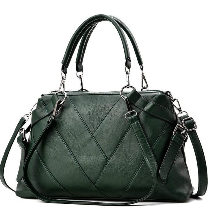 Carré Style Vintage Tendance De La Mode Femmes Simple Élégant Shell ...