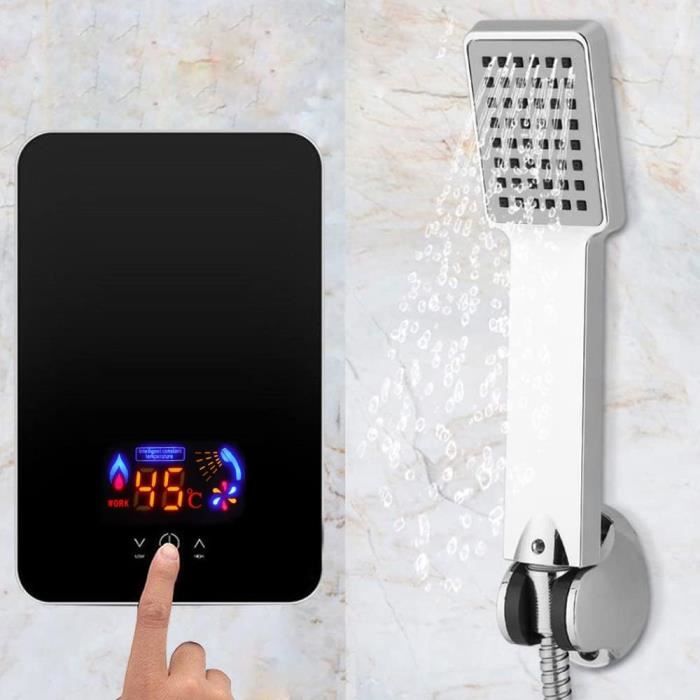 Chauffe-Eau Électrique Électrique Avec Douche Salle De Bain Kits Buse ...