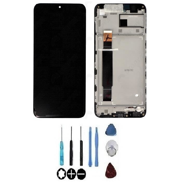 Originale Ecran LCD & Vitre tactile Noir Assemblés Sur Châssis Pour Wiko Power U10-U20 ...