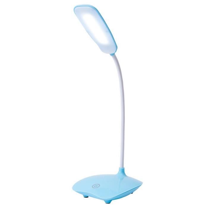 LAMPE A POSER,A-blue--Lampe de Table LED tubulaire Rechargeable ...