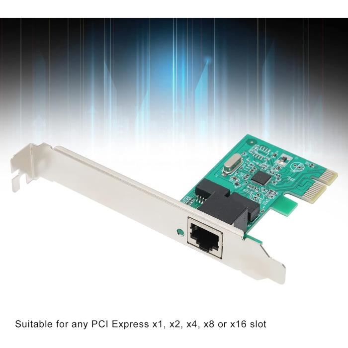 Cartes Réseau Informatiques Internes 10-100-1000 Mbps, Carte Réseau ...