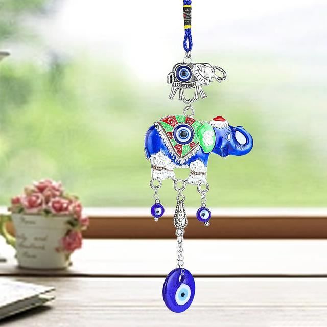 Carillons éoliens,--Amulette Porte Bonheur en Forme'Éléphant Turc ...
