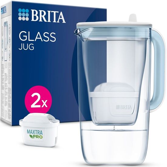 Bouteille et carafe filtrante Brita Pack Carafe en verre Model One + 2 ...