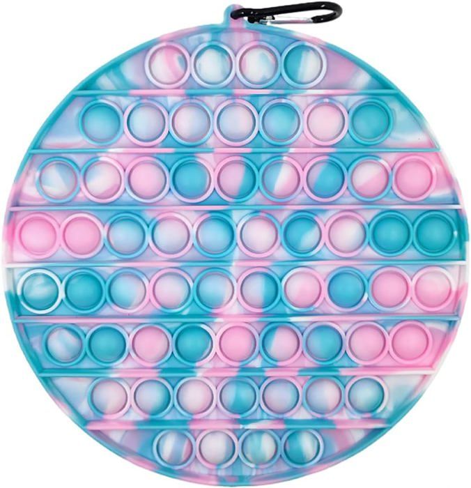 C Popit Fidget Toys Pack, Pop Bubble Fidget Toys,Silicone Poppit Push ...