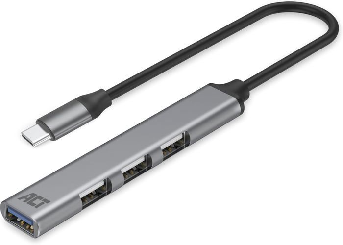 Hub USB C 3.0, hub USB 4 Ports, 1 x USB 3.0 et 3 x USB 2.0, multiprise ...