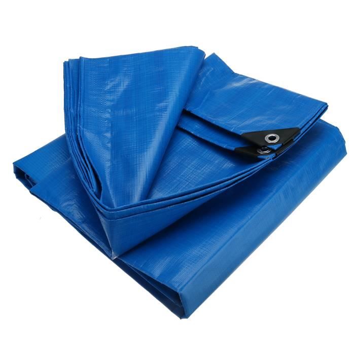 Bâche de Protection Imperméable Multi-usages 3x5m - Cdiscount Bricolage