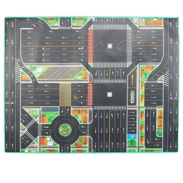 Tapis d'éveil,Tapis de route épais pour enfants, tapis de jeu ...