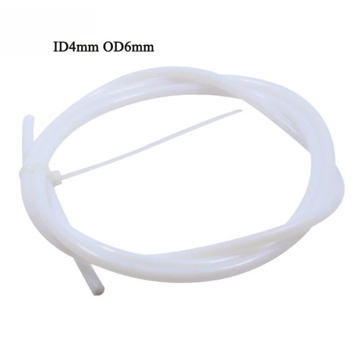 Pièces imprimante,Kee Pang – Tube PTFE pour pièces d'imprimante 3D, 1M-2M-5M, 2x4 2x3 4x6mm ...