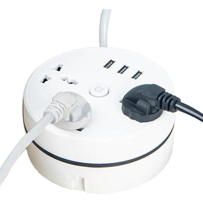 Voyage Universelle - Rallonge Rétractable 5,9 Pieds| Multiprise ...