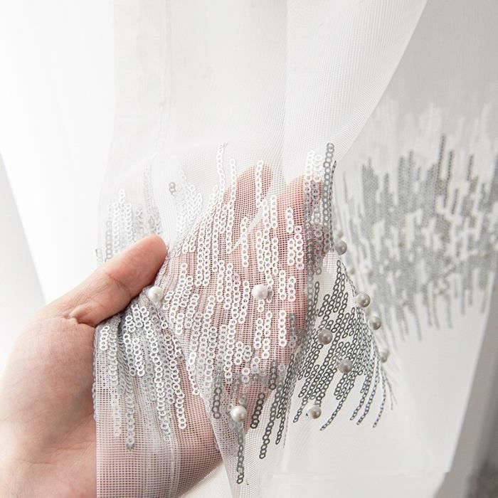 Photophore - Lanterne A Bougie CRAZE YAE58 Pearls Sequins Embroidered ...