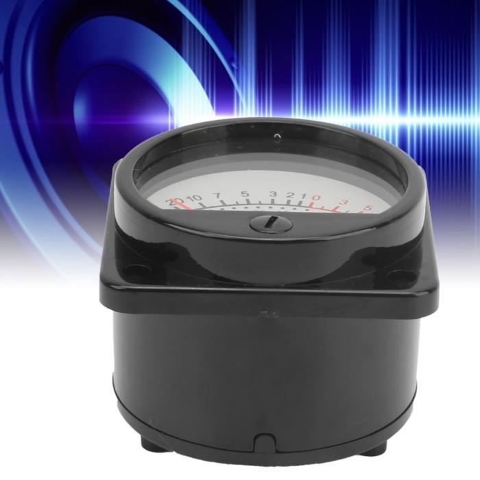 SAL Tête de niveau audio Tête de Compteur VU à Pointeur Ronde 45mm avec ...