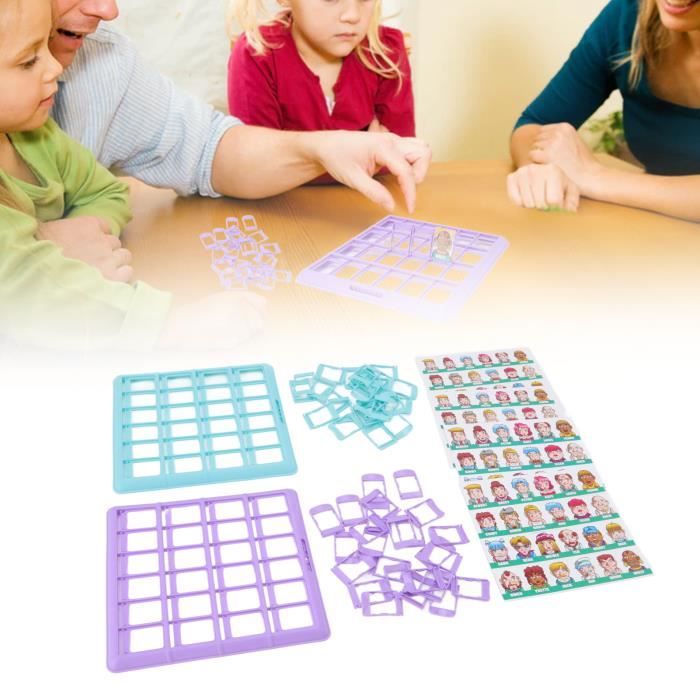 Jeu De Devinettes Enfants Puzzle Jouets Bureau Carte Éducative Plateau ...