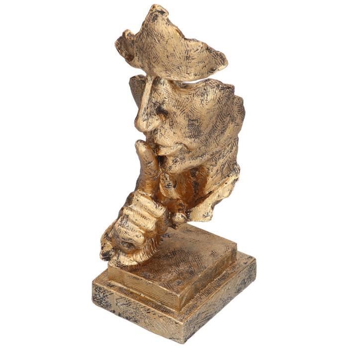 EJ.life Gardez la Statue de silence Keep Silence Statue Intéressant ...