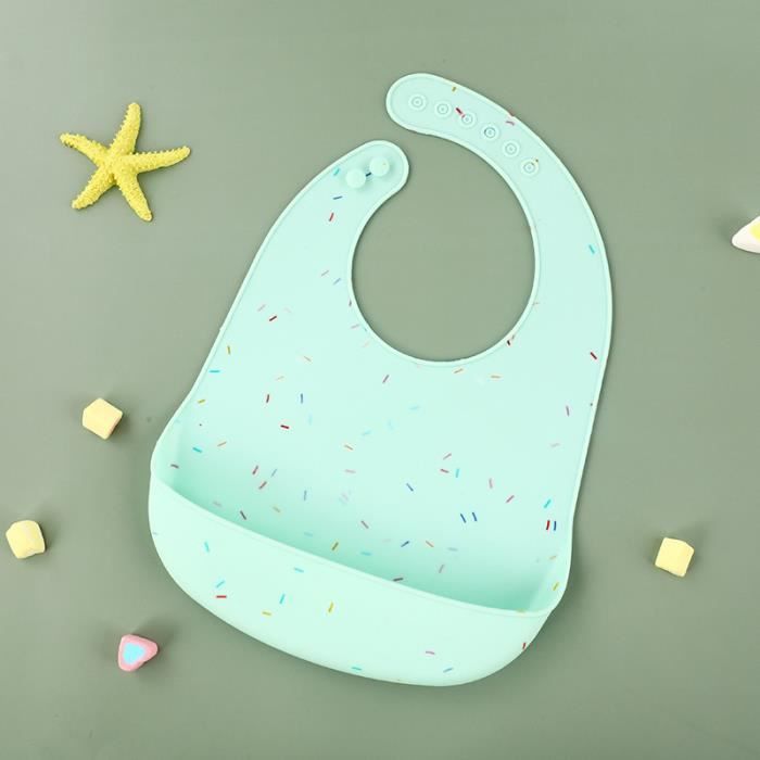 Lot De 2 Bébé Bavoirs Imperméable Unisexes EVA Bavoirs Bandana Bavette ...