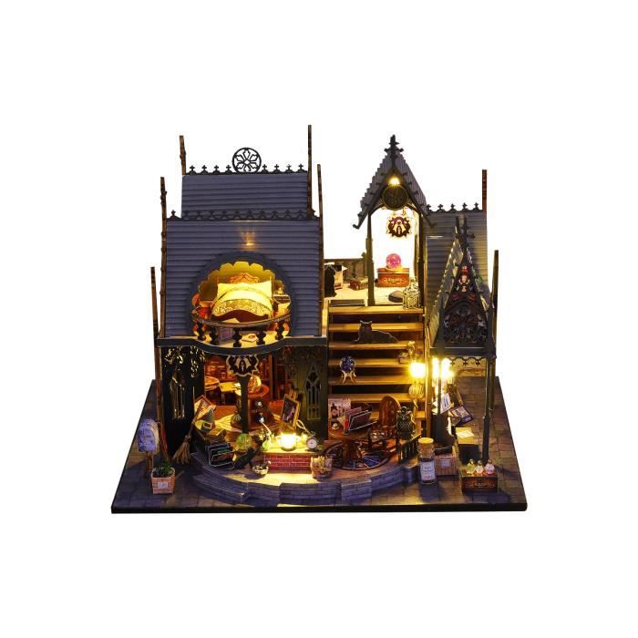 Luna Magic House, Kit miniature de maison de poupée à monter soi-même ...
