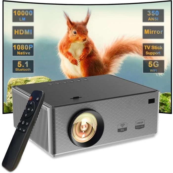 Vous Partout Avec Le Puissant Projecteur 1080P Natif Full Hd Portable ...