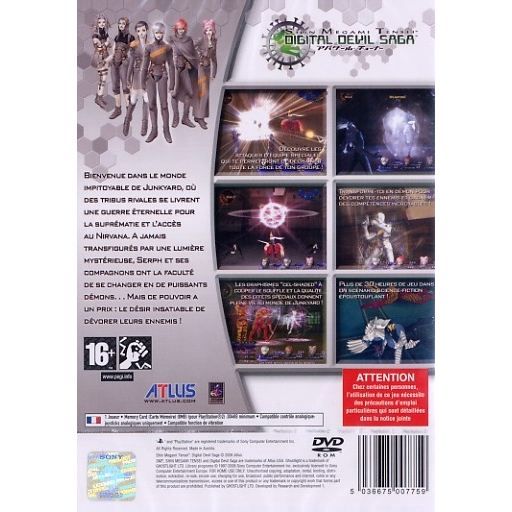 SHIN MEGAMI TENSEI Digital Devil Saga / PS2 - Cdiscount Jeux vidéo